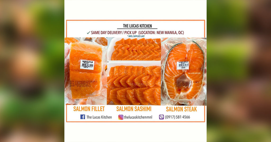 PhilFarm: - The Lucas Kitchen's Salmon